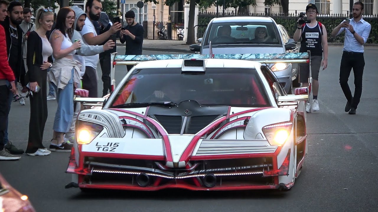 Modified Cars Arriving at Car Meet in Central London - YouTube