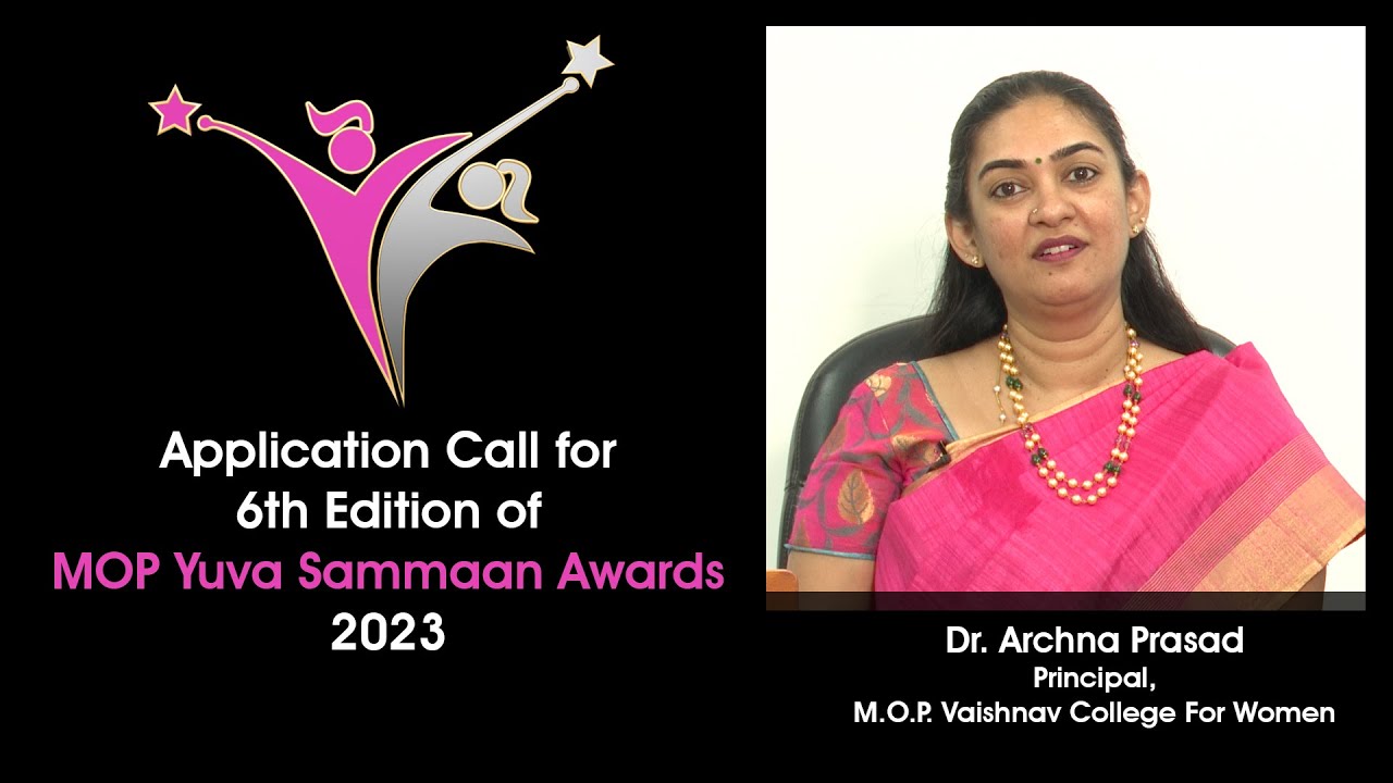 Application Call for 6th Edition of MOP Yuva Sammaan Awards. - YouTube