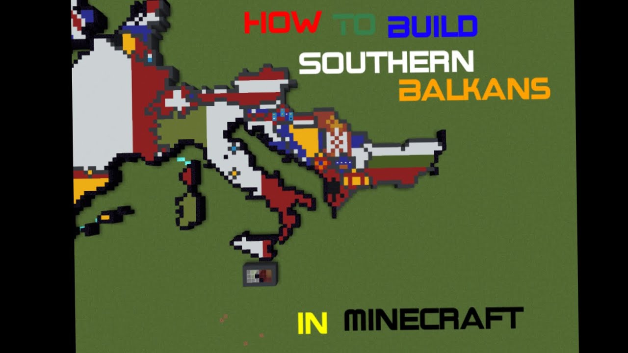 Southern Balkans And Malta-Regular Scale Tutorials-World Flag Map in ...