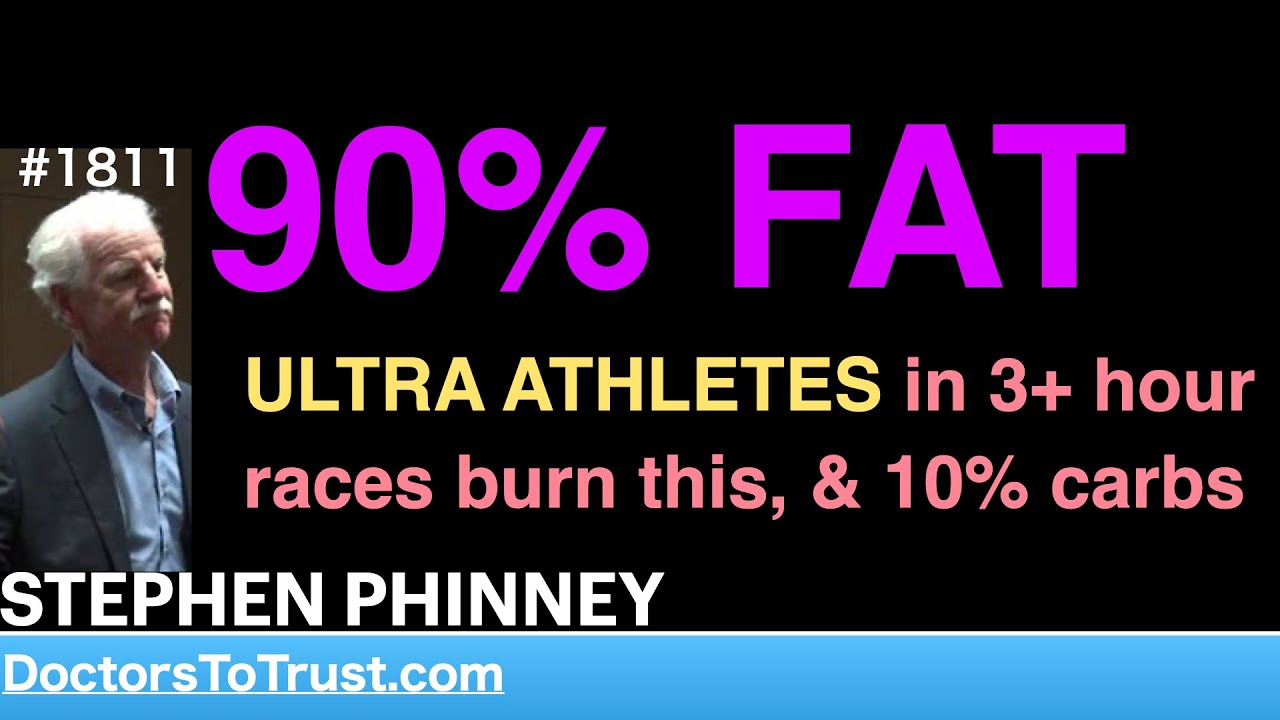 STEPHEN PHINNEY q3 | 90% FAT: ULTRA ATHLETES in 3+ hour races burn this ...
