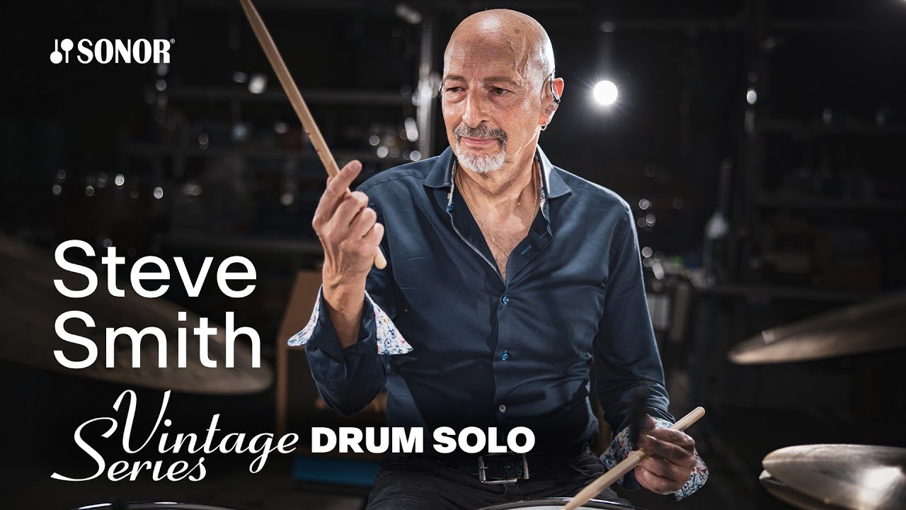 Steve Smith: Sonor Vintage Kit Solo - YouTube