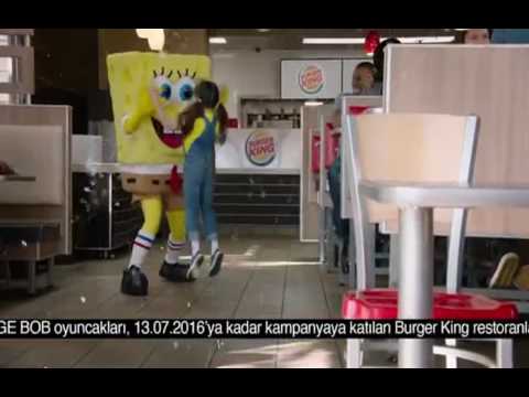 Burger King Sünger Bop Reklamı