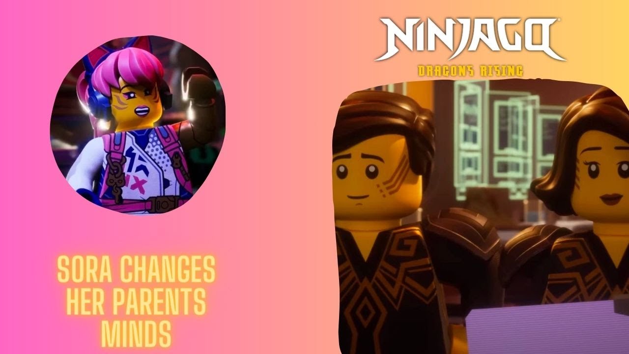 Ninjago Dragons Rising Part 2 Sora's Parents Minds Ever Change ...