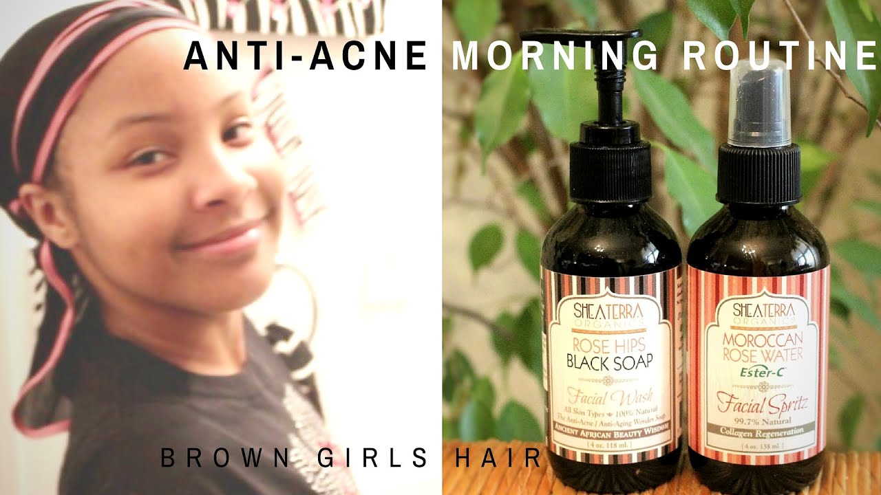 Anti-Acne Morning Facial Routine for Tweens/Teens - YouTube