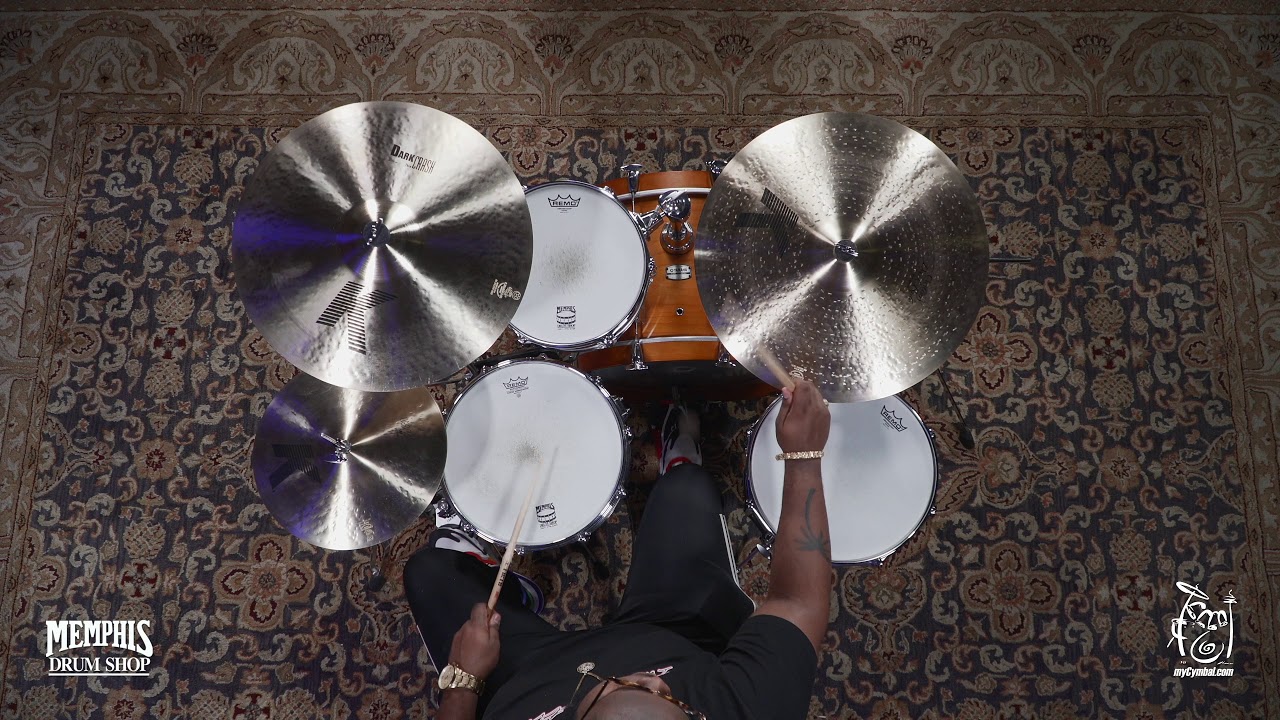 Zildjian 22" K Custom Dark Ride Cymbal - 2720g (K0967-1070519T) - YouTube