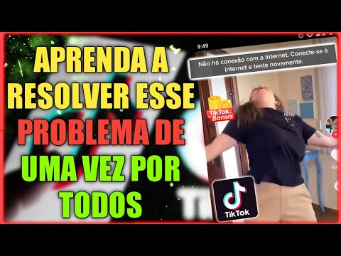 ERRO de INTERNET no TIK TOK. Como Resolver (ATUALIZADO) - YouTube