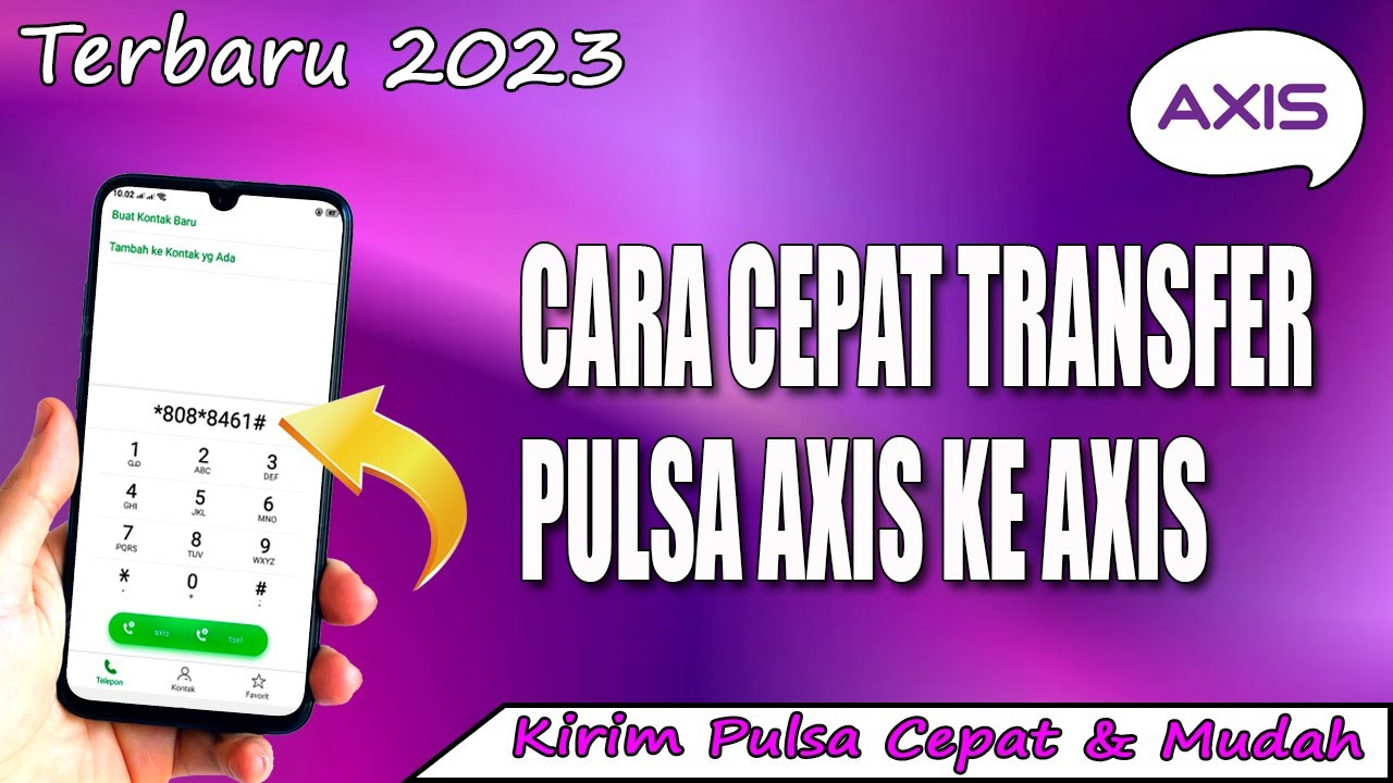 Cara Transfer Pulsa dari Axis ke Axis || kirim Pulsa Cepat dan Mudah ...