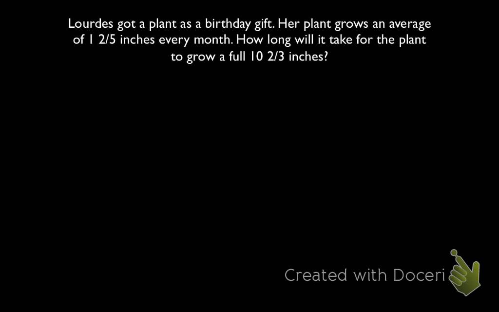 More Word Problems Using Reciprocals - YouTube