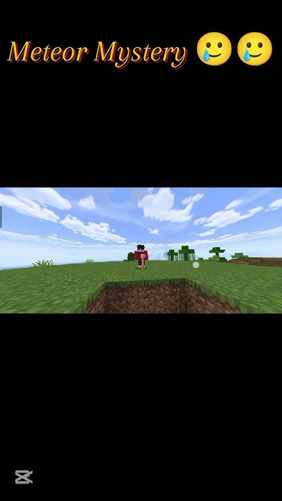 Meteor Mystery #minecraft - YouTube