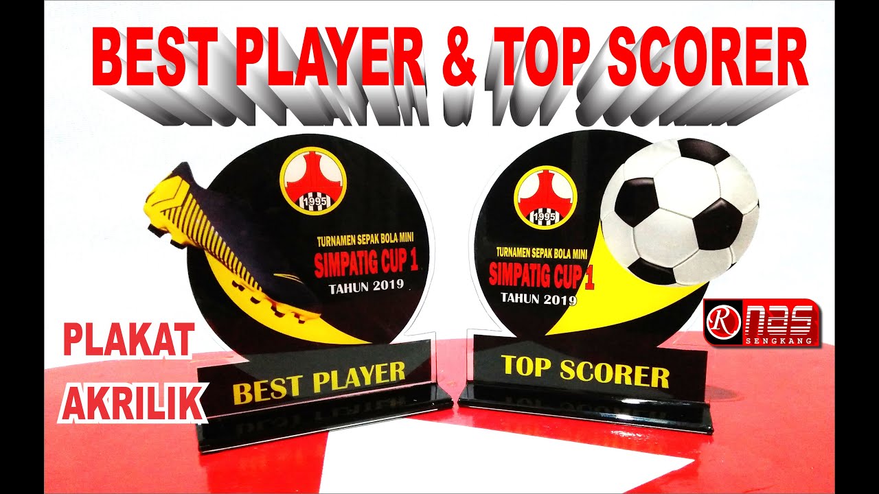 PLAKAT BEST PLAYER & TOP SCORER - YouTube