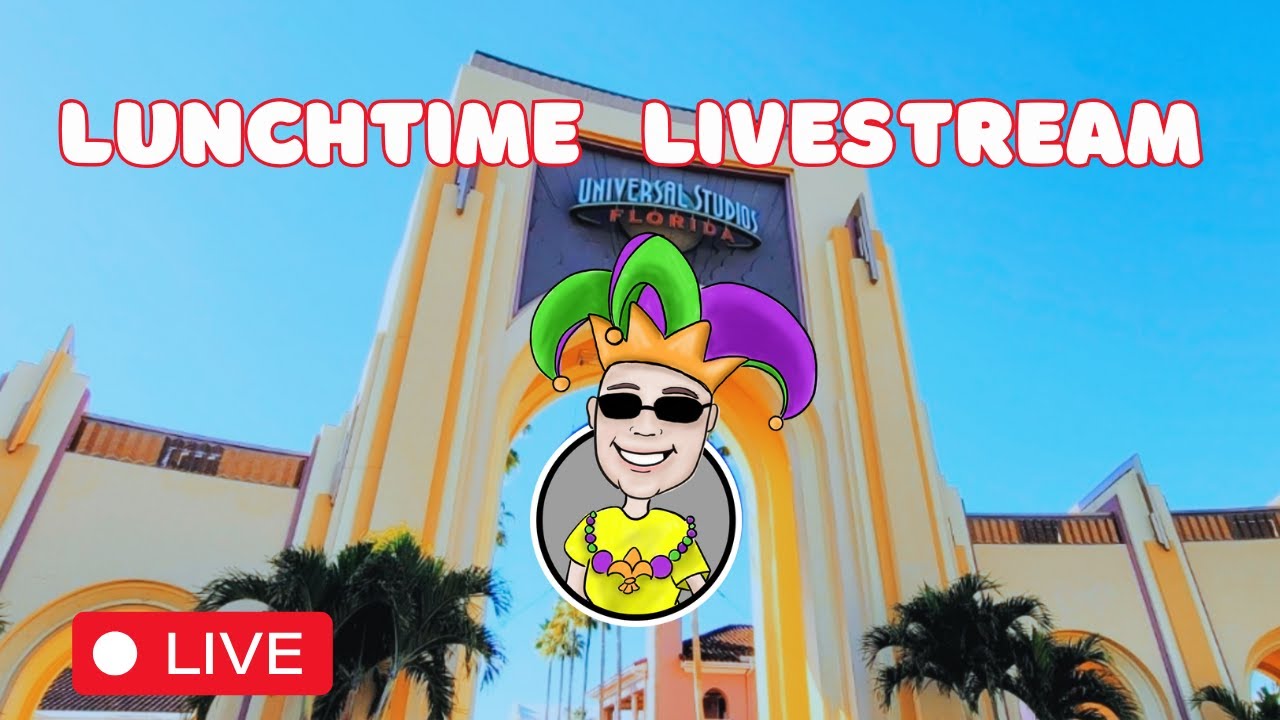 Live! Universal Orlando Lunchtime Livestream ~ Mardi Gras Store Preview ...