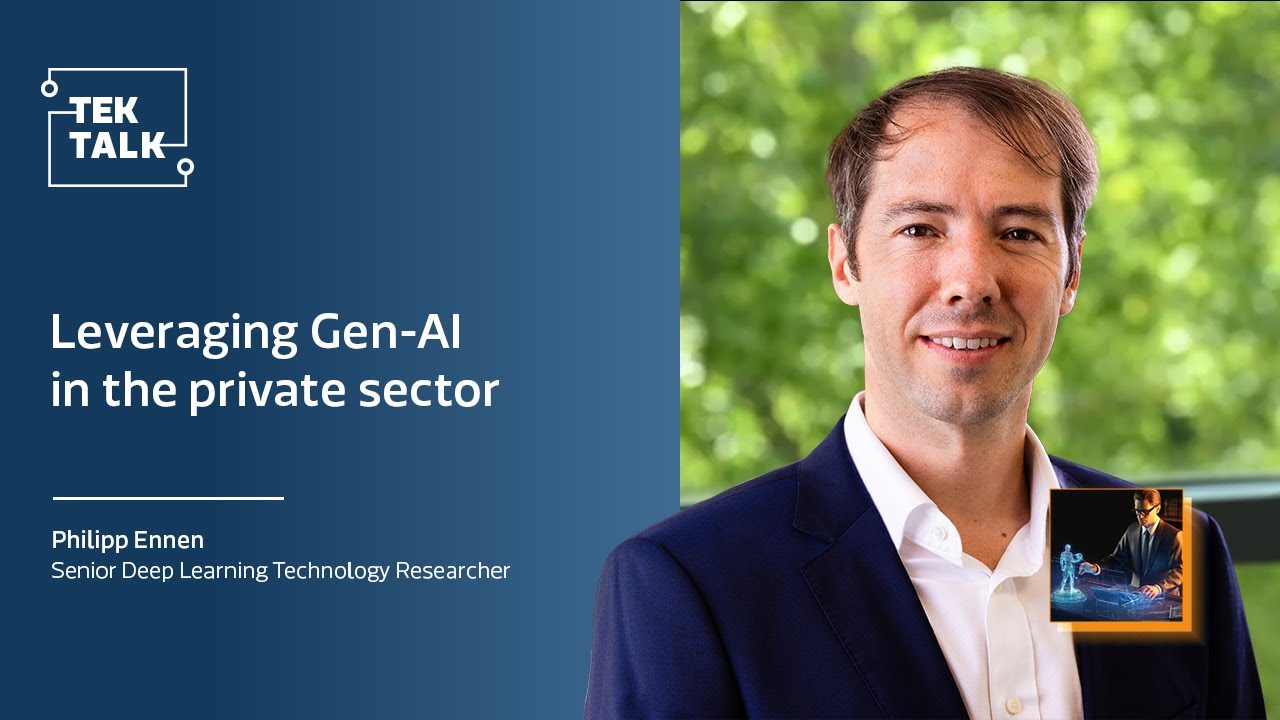 Leveraging Gen-AI in the private sector - YouTube