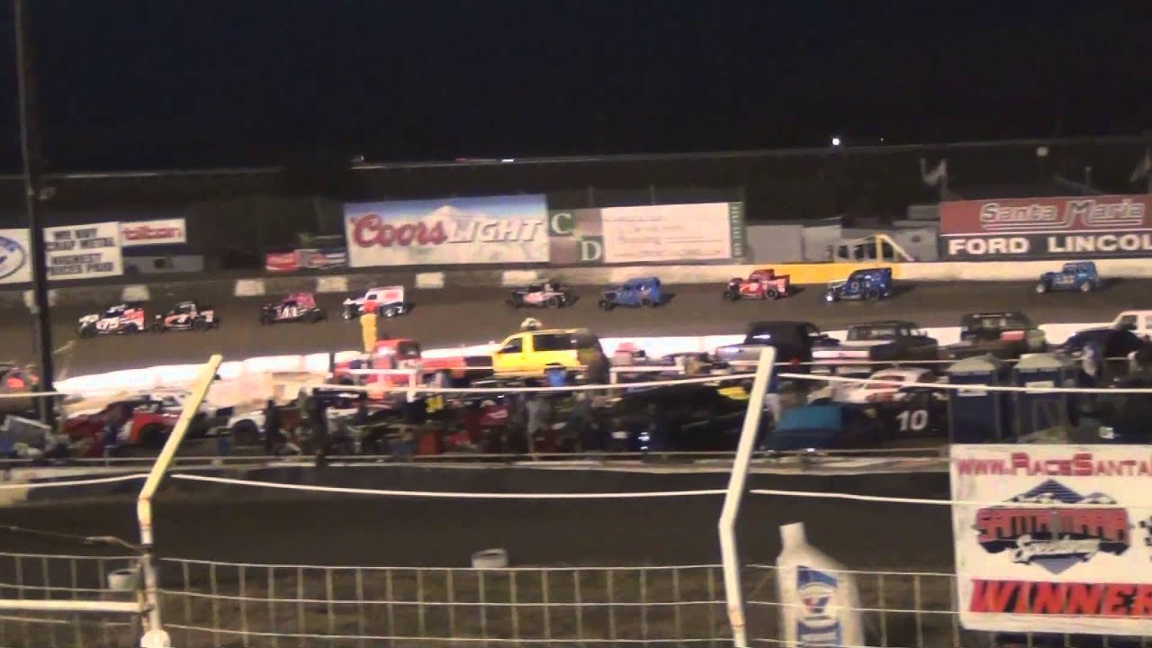 Johnathon Henry - Santa Maria Speedway CDCRA Dwarf Car Main 8/10/13 ...