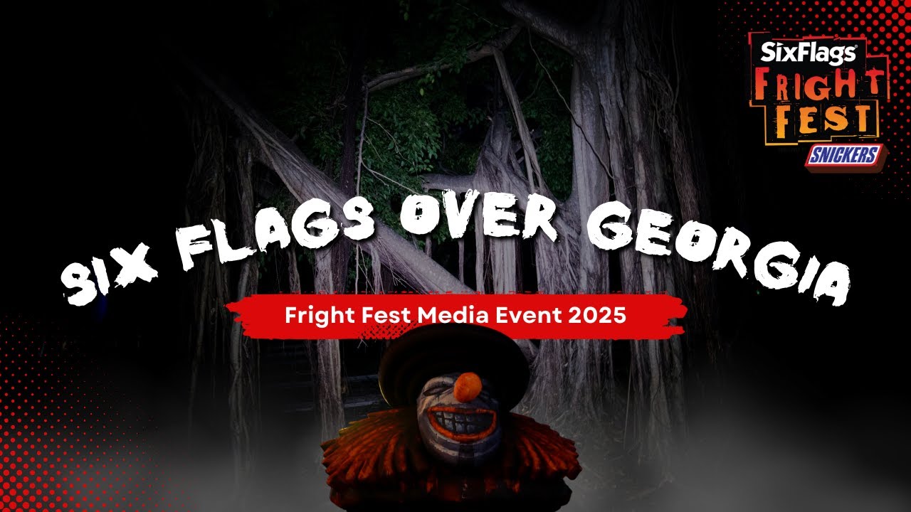 Six Flags Over Georgia Fright Fest 2025 | ALL Haunted Houses & Scare ...