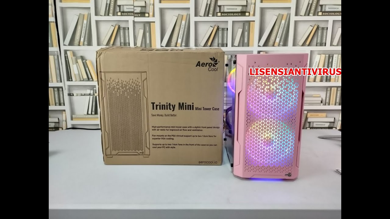 YOUTUBE AEROCOOL TRINITY MINI PINK TOKOPEDIA LISENSIANTIVIRUS - YouTube