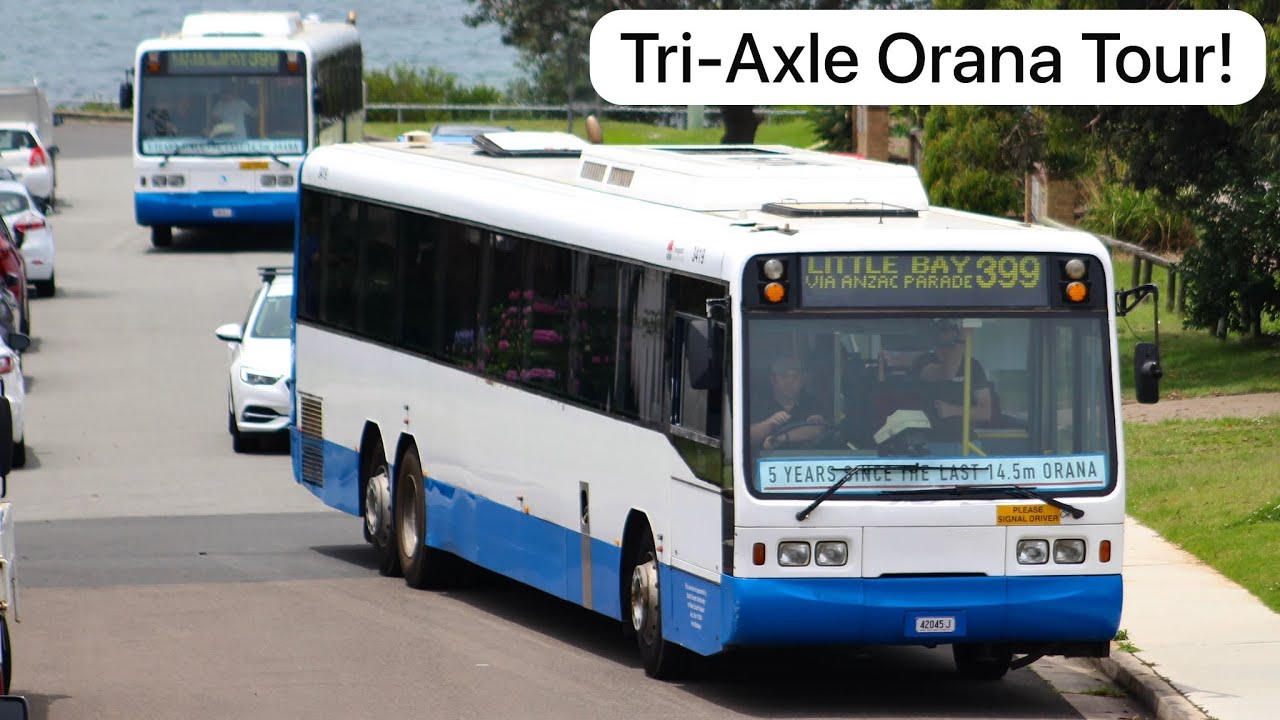 STA Tri-Axle Orana Tour with M/O 3419 and M/O 3420! | Bus Vlog #49 ...