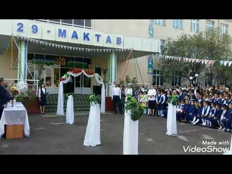 Guliston tumani 29- maktab onatili - YouTube