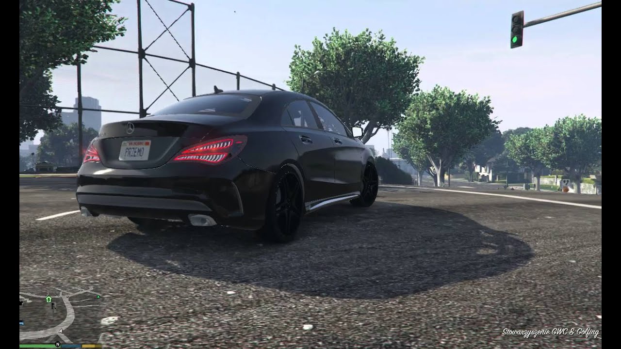GTA V | MERCEDES CLA 250 | GTA 5 MOD - YouTube