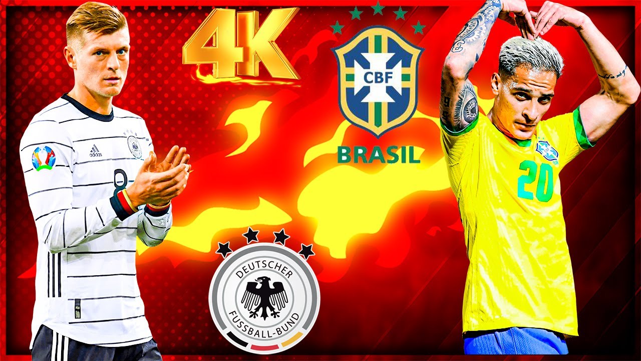 FIFA 22 PS5 | Germany Vs Brazil | World Cup | Ft. 4K 60fps| Gameplay ...