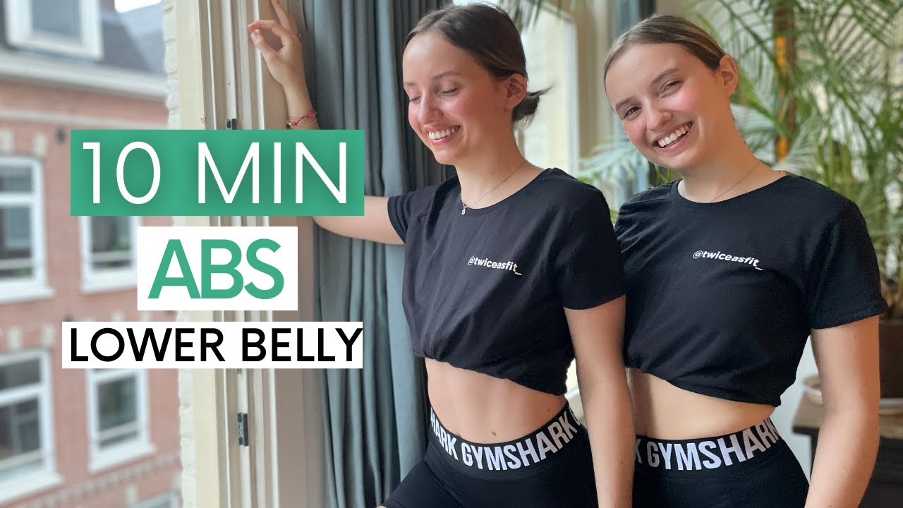 GET DEFINED AND VISIBLE LOWER ABS // 10 min ab workout | Twice as Fit ...
