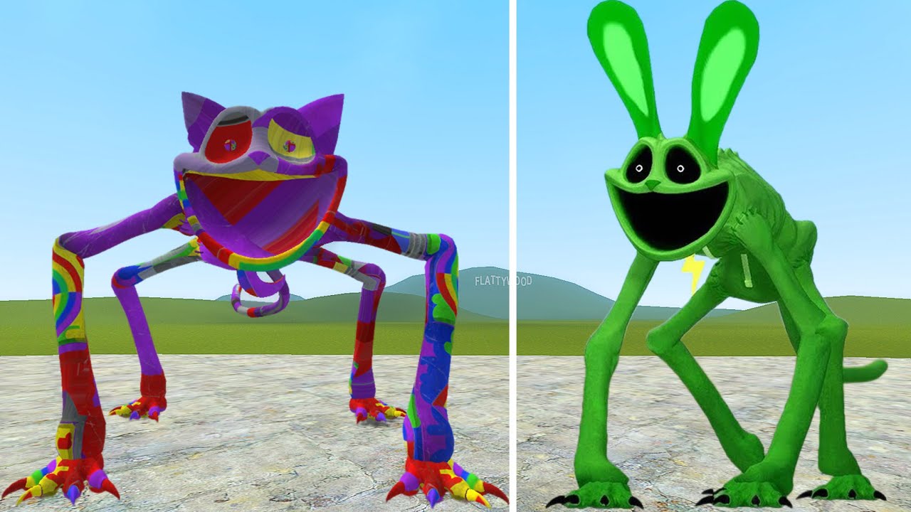 NEW BUT RABIT SMILING CRITTERS IS! POPPY PLAYTIME CHAPTER 3 In Garry's ...