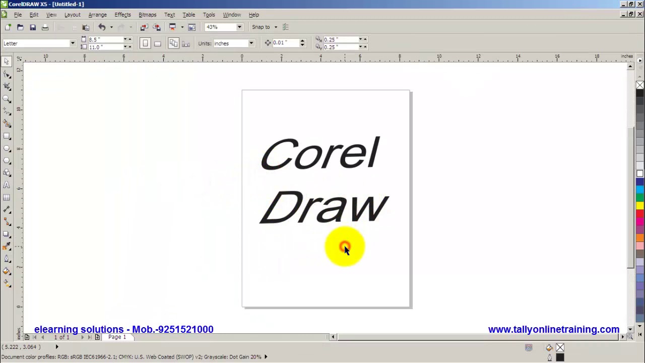 35 Copy Effect in CorelDraw | Learn Coreldraw | Online Training in ...