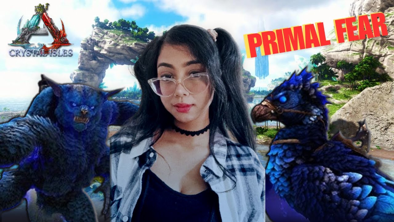 🔴 LIVE - PRIMAL FEAR - ARK Crystal Isles Dino Addition - LEVEL UP ...