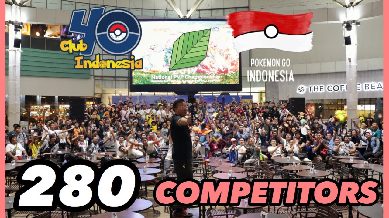280 Competitors Rainbow Cup With Brandon Tan | Pokemon Go Indonesia ...