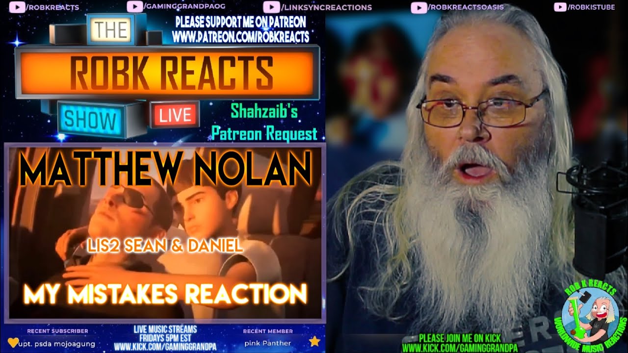 Reaction to LIS2 Sean & Daniel - My Mistakes by Matthew Nolan - YouTube