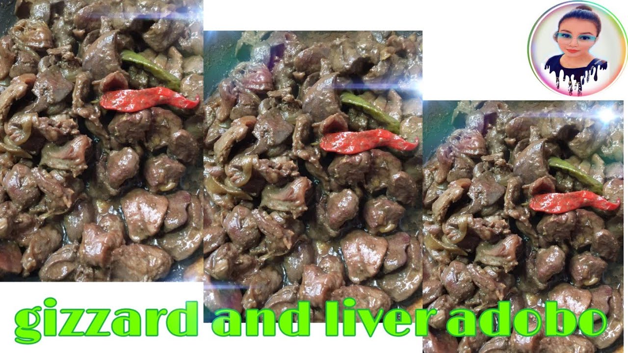 How to cook adobong liver and gizzard - YouTube