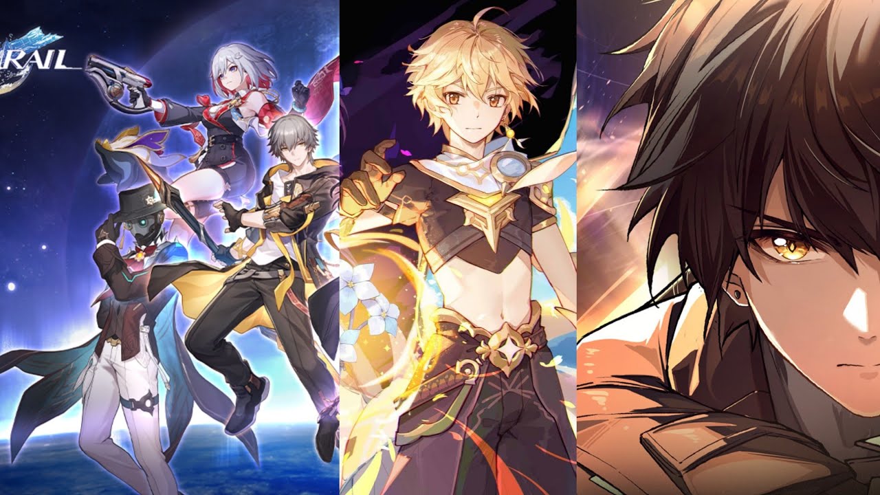 GENSHIN X HSR LIVE WUWA LATER - YouTube