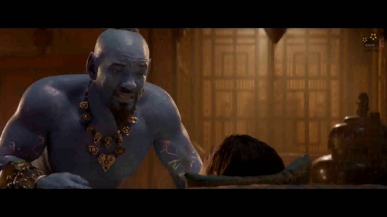 Aladdin 2019 Genie Saves Aladdin Scene Movie Clip - YouTube