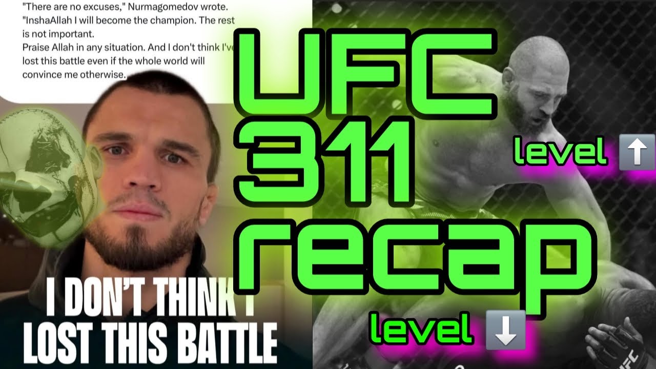 UFC 311 Recap - Merab DESTROYS GSP's All-time Takedown RECORD - YouTube