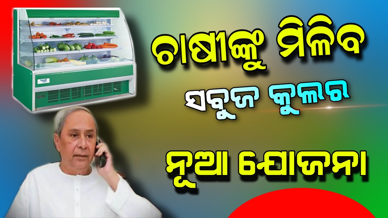 Odisha Sabji Cooler Yojana | Naveen Patnaik New Scheme 2023 - YouTube