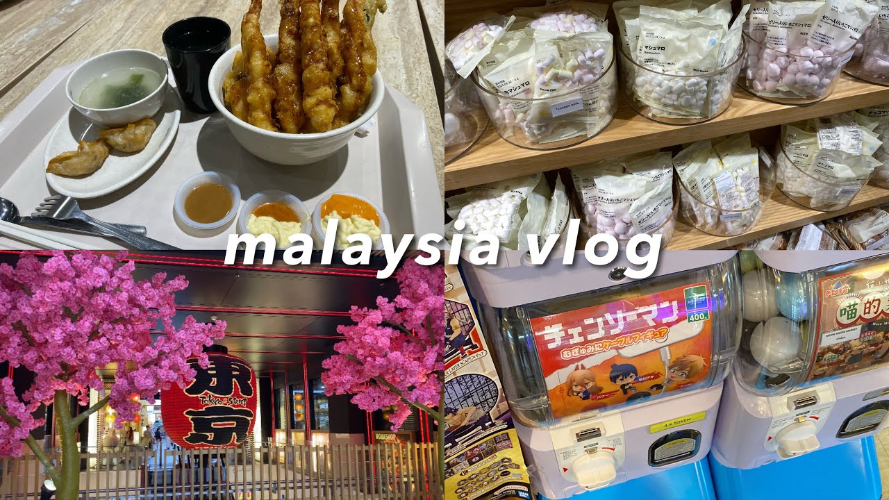 🌻 [malaysia vlog] muji shopping, anime store, gachapon, genting ...