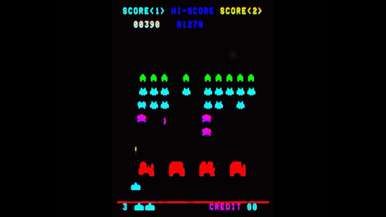 Space Invaders Qix - Qix Silver Anniversay Edition (Arcade) - YouTube