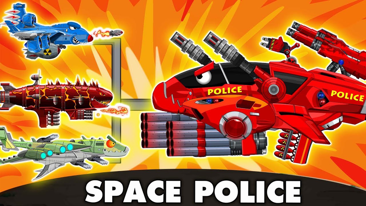 RED SPACE POLICE Be the King of the Sky! | Cartoons About Tanks - YouTube