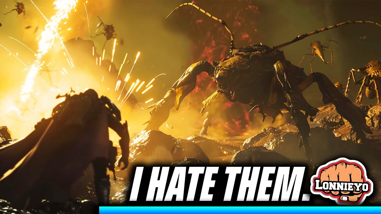 Helldivers 2: I HATE Bugs. - YouTube