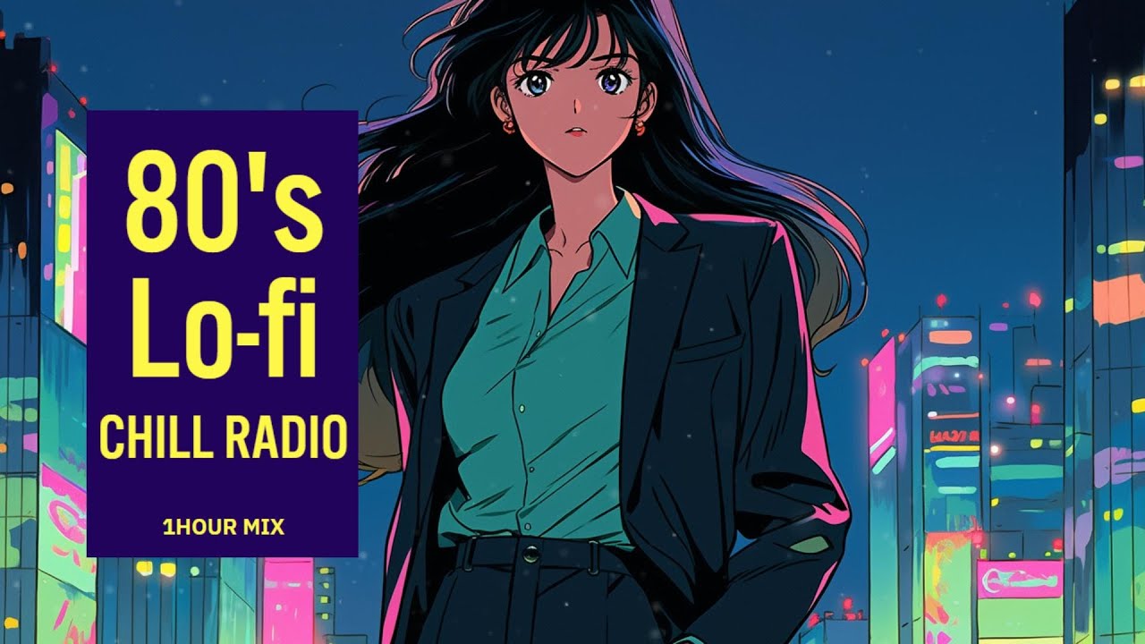 【CityPop 80s Style 】Japan Night Vibes - Lo-fi Chill citypop BGM ( Chill ...