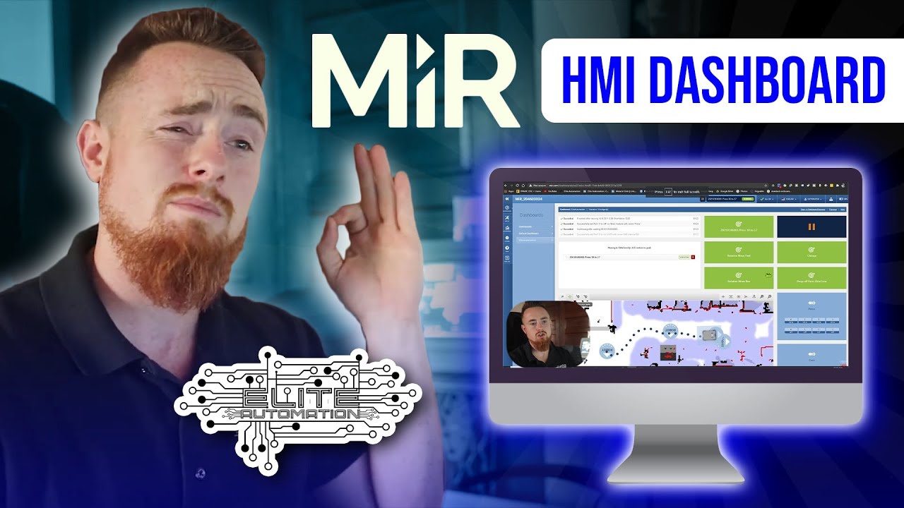 MiR HMI Dashboard - YouTube
