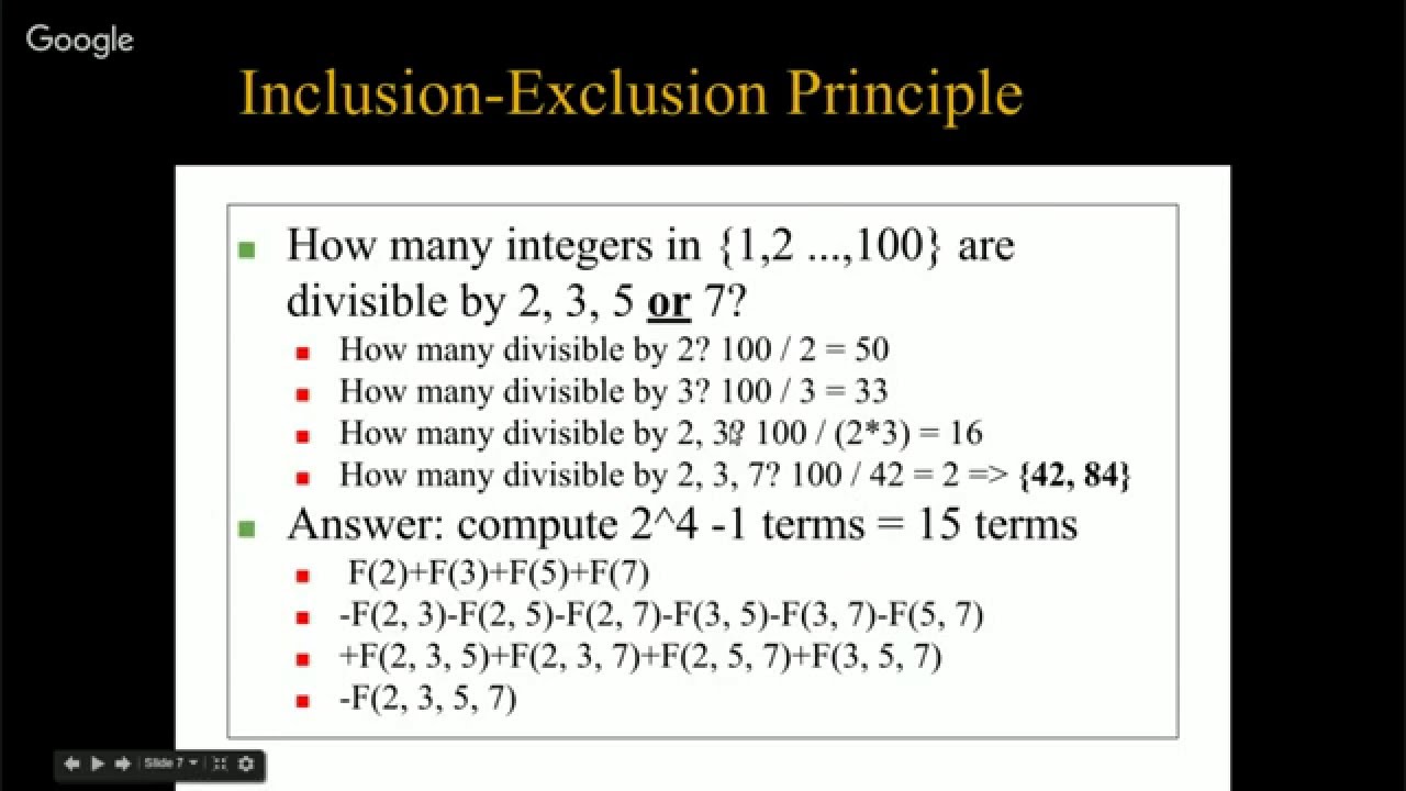 Combinatorics - Counting Principles (Arabic) - YouTube