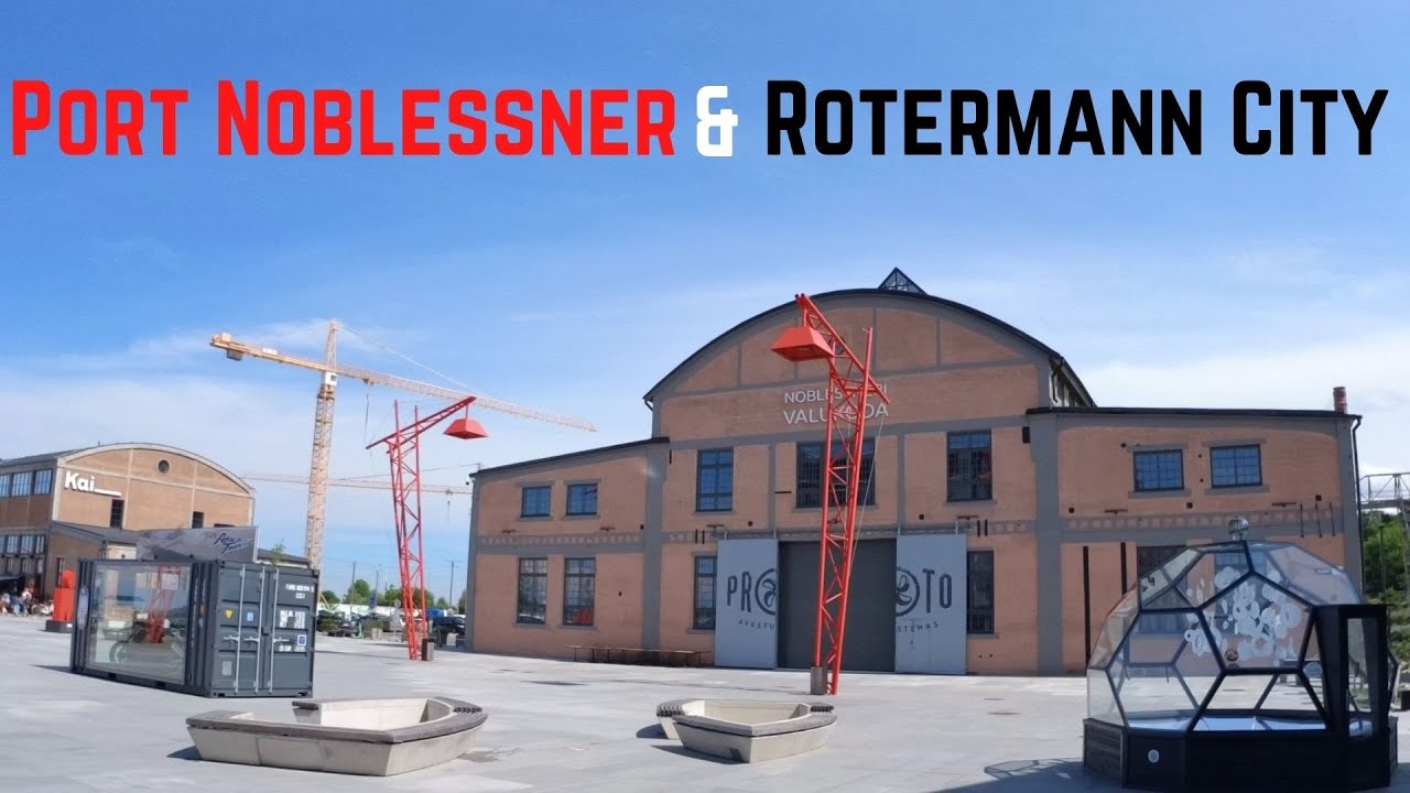 Estonia // TALLINN // Port Noblessner & Rottermann City - YouTube