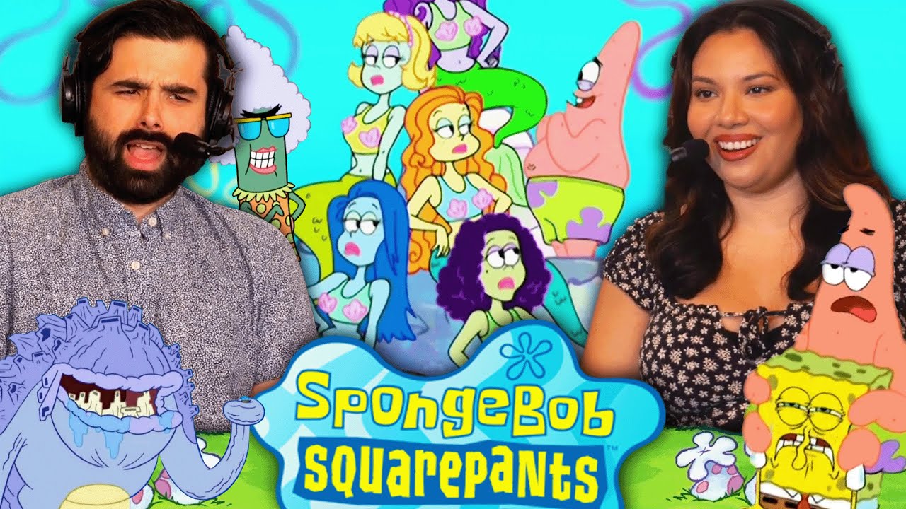 We Watched SPONGEBOB SEASON 7 EPISODE 13 AND 14 For the FIRST TIME ...