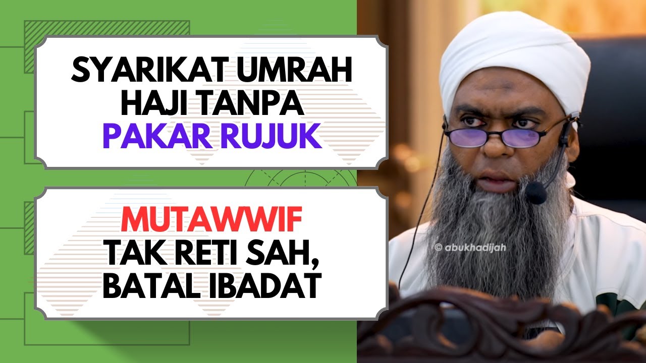 Tahrim Bagi Solat, Tahrim Bagi Haji 🤔 | Ustaz Shahul Hamid - YouTube