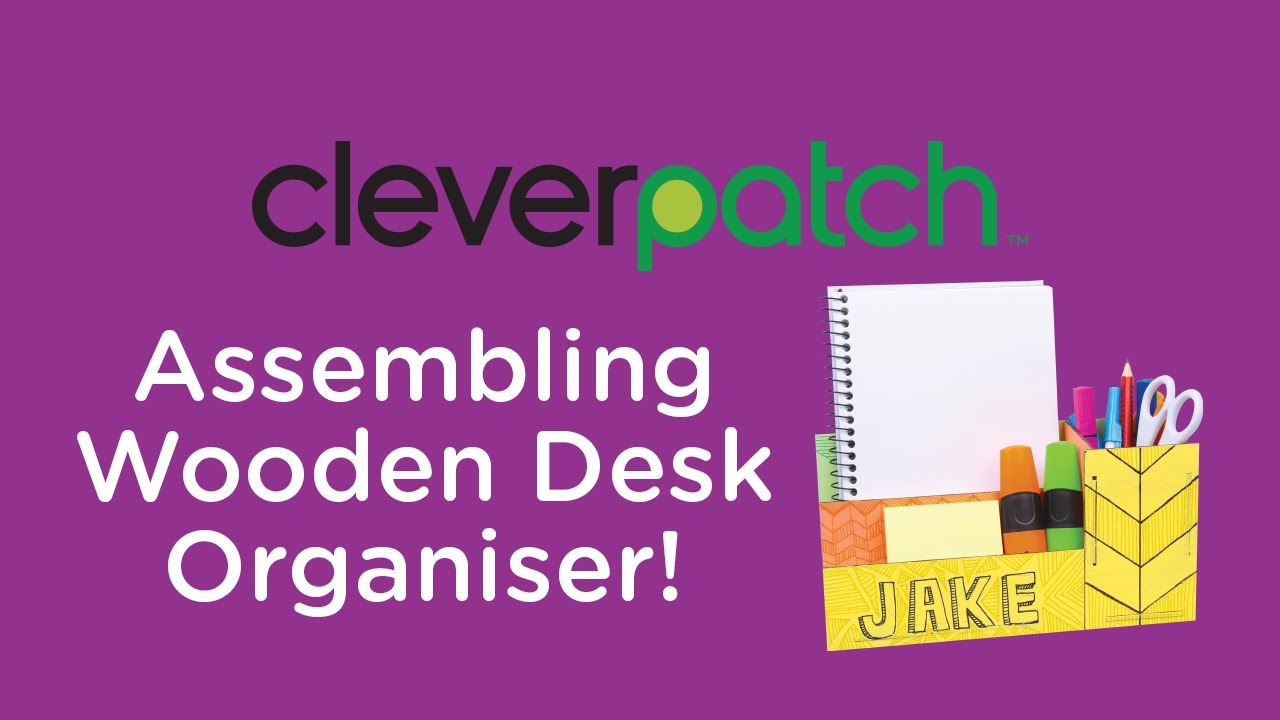 Product Spotlight – Wooden Desk Organiser - YouTube