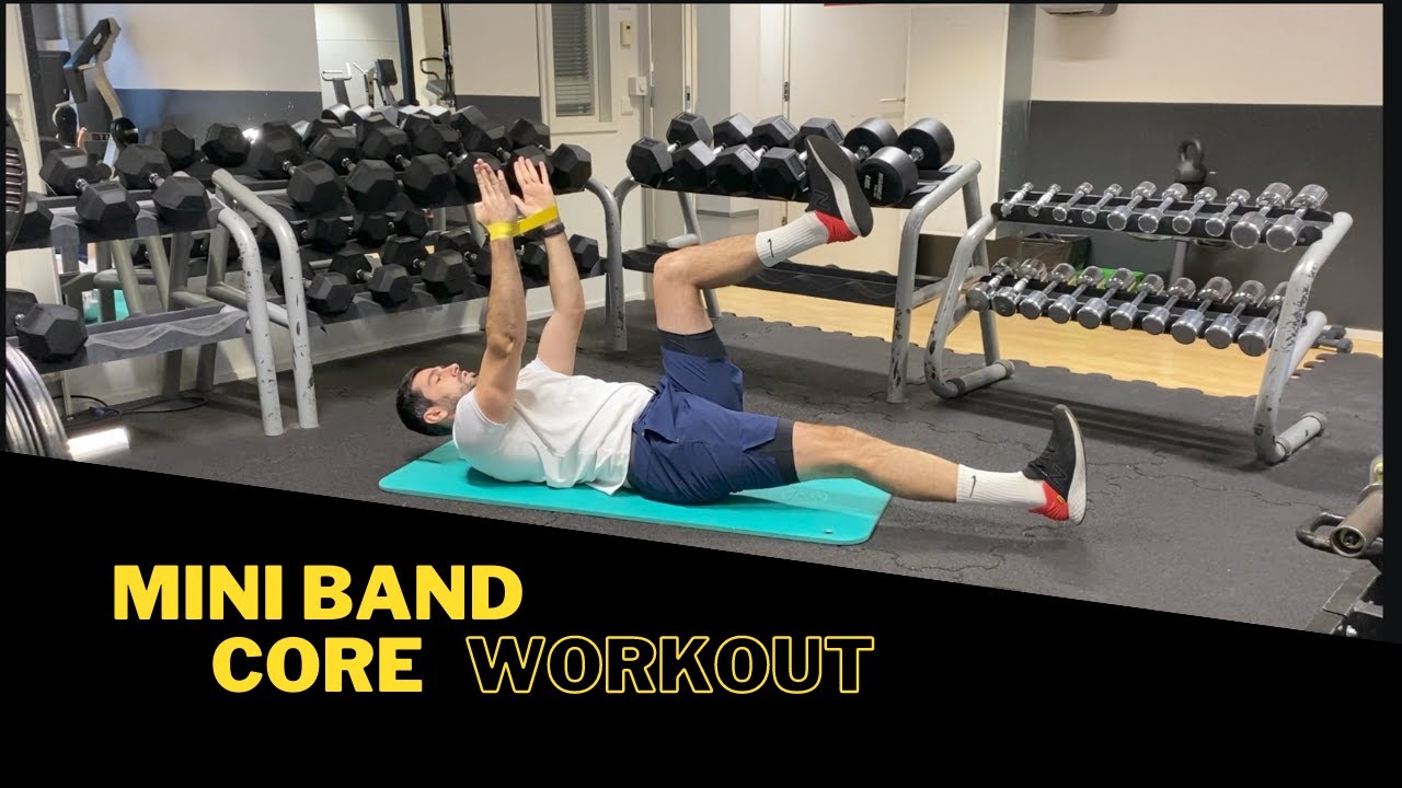 Mini band CORE workout - YouTube