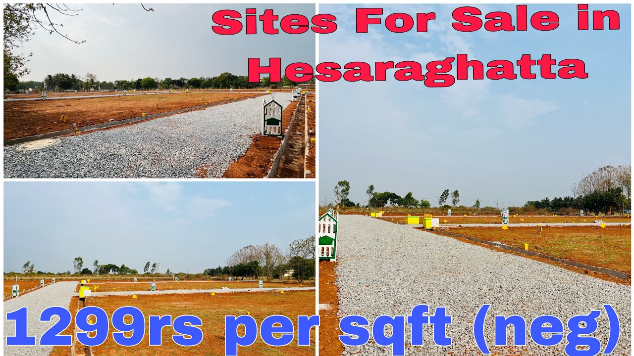 Residential Sites/Plots for sale In Bangalore | Hesaraghatta(Sold out ...