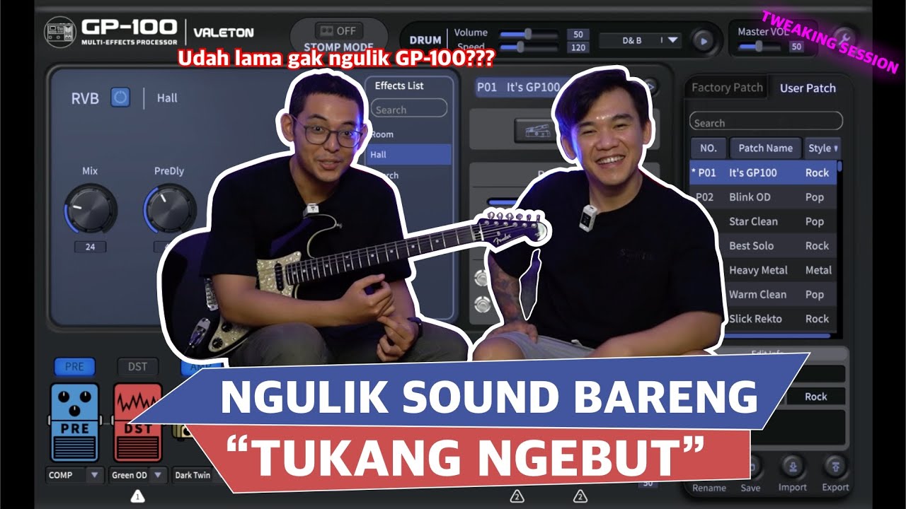 NGULIK GP-100 BARENG ADLI NOOR . AUTO NGEBUT BANGG!! | TWEAKING SESSION - YouTube