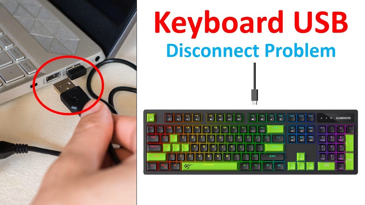 How to Fix Keyboard Automatic Disconnect and Connect Problem in Windows ...