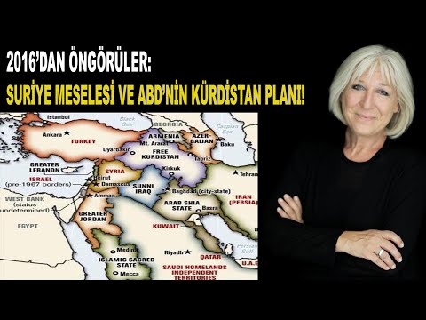 2016'dan ÖNGÖRÜLER: ABD'NİN KÜRDİSTAN PLANI VE SURİYE MESELESİ! | Banu AVAR - 1.9.2016